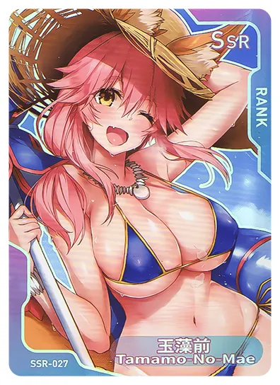 NSZW-5-3 SSR-27 с Tamamo no mae (Fate Series) | WaifuCards