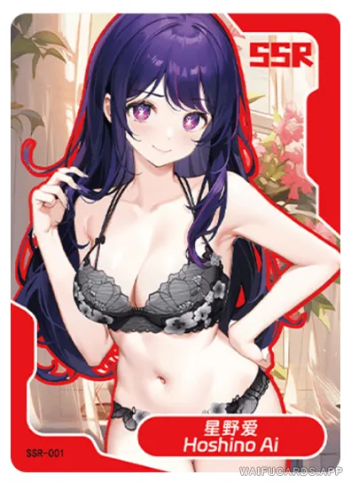 NSZW-5-5 SSR-001 с Ai Hoshino (Oshi No Ko (My idol's Child)) | WaifuCards